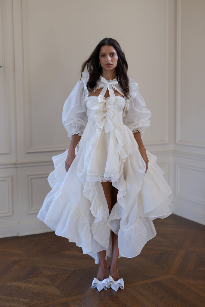 The Ivory Organdy Cake Shop Dress – Selkie