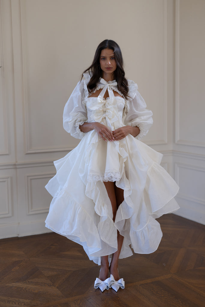 The Ivory Organdy Cake Shop Dress – Selkie