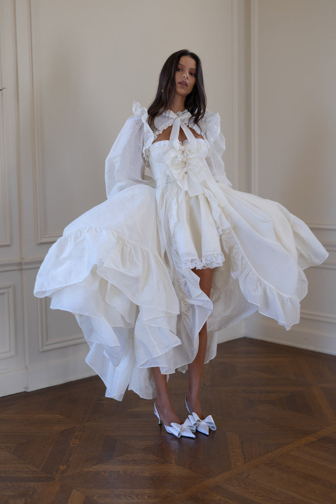 The Ivory Organdy Cake Shop Dress – Selkie